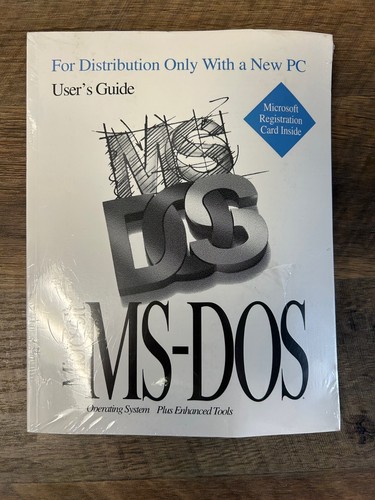Microsoft MS-DOS plus enhanced tools NEW | eBay