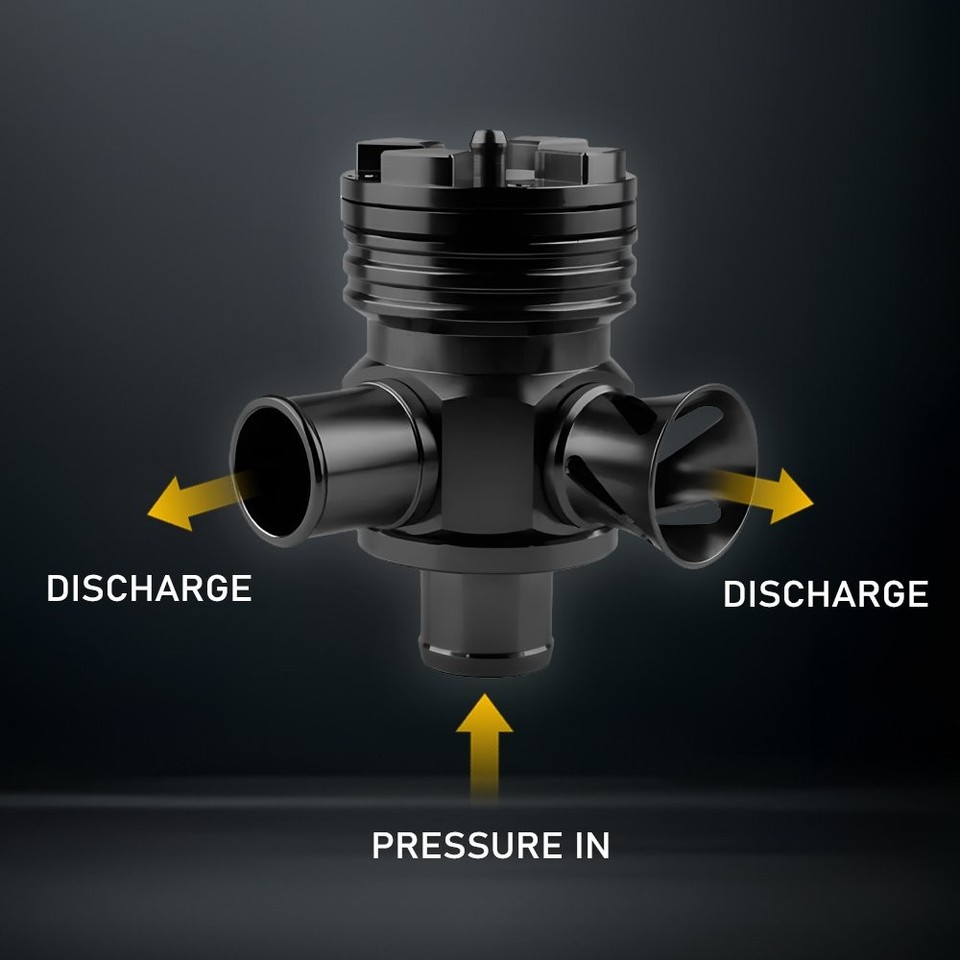 1/2X Recirculating Diverter Dump Valve Blow Off Valve For Seat Leon 1P1 ...
