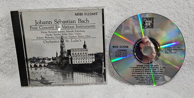 JOHANN SEBASTIAN BACH Orchestra of St. Luke's Four Concerti Classical ...