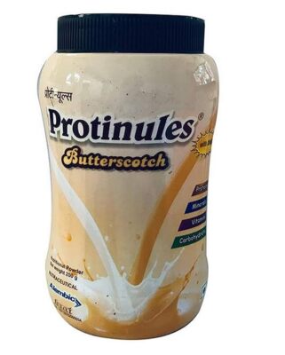 Protinules Butterscotch Bottle of 200g Carbohydrates Proteins, Vitamins ...