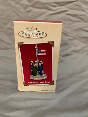200 NEW Defending the Flag Hallmark Keepsake Collector Ornament | eBay