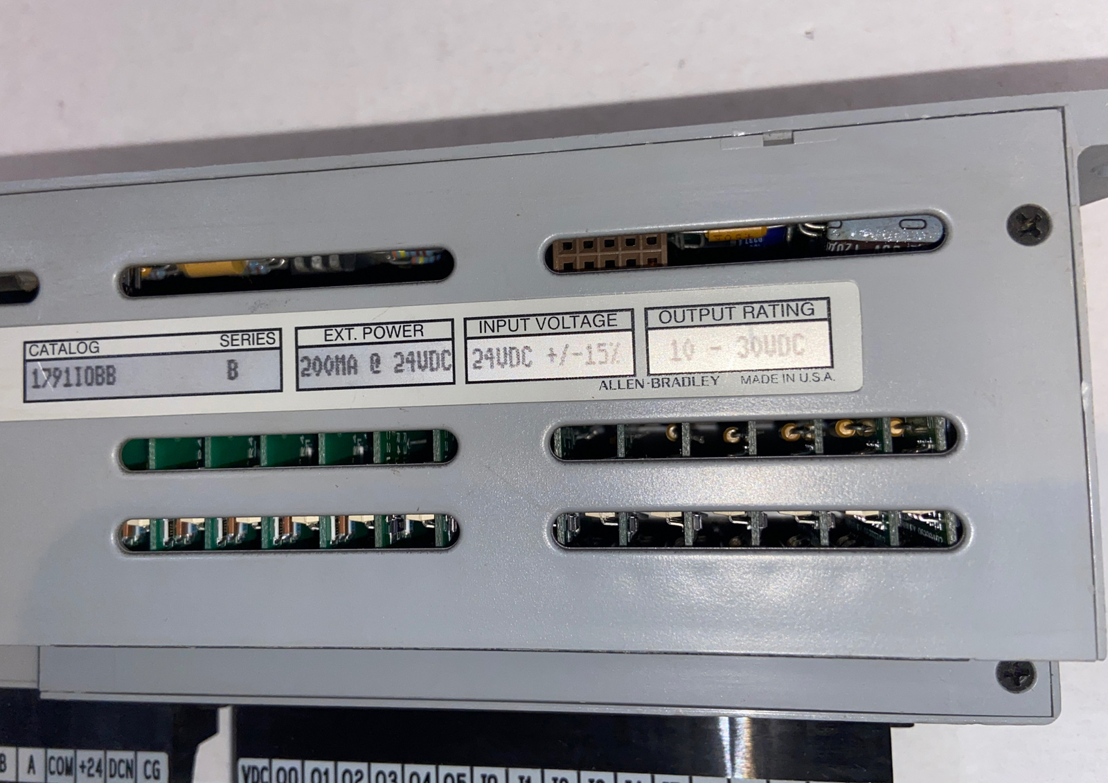 Allen Bradley, Block I/O, 1791-IOBB, SER B, 24 V DC Input/Output | eBay