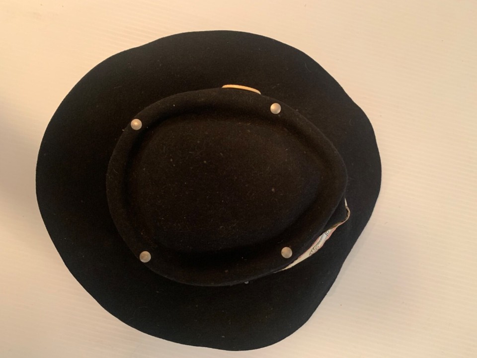 1950 Roy Rogers Kids Hidden Gun Derringer Quick Shooter Cowboy Hat ...