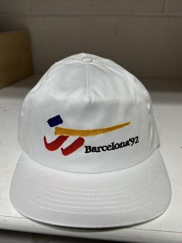 VTG NOS 1992 Olympic Games Barcelona ‘92 Spain SnapBack Hat Cap ...