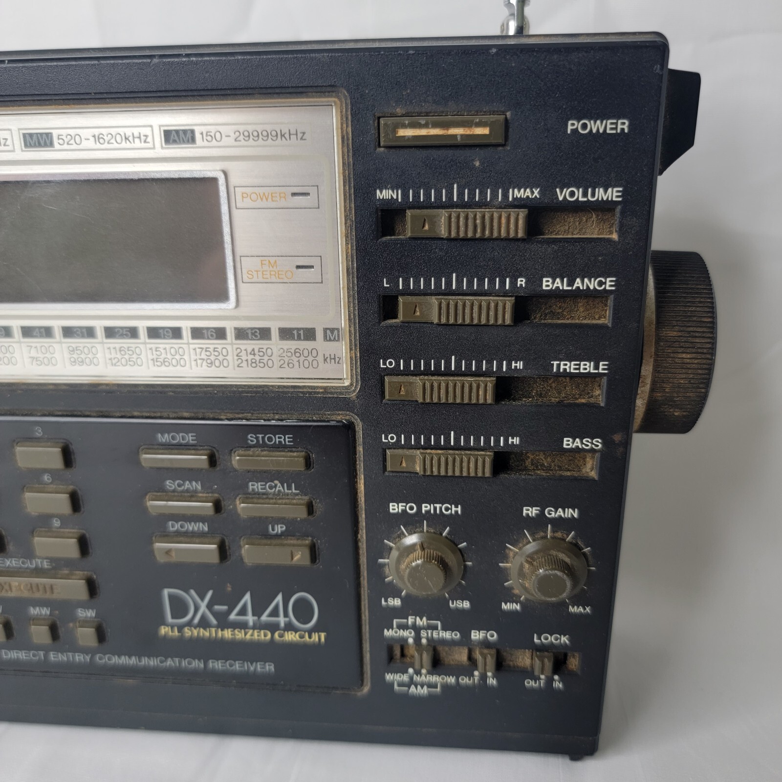 Realistic DX-440 Short Wave AM/FM Radio Receiver As Is For Parts | eBay
