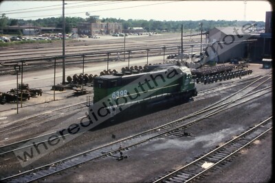 Original Slide Burlington Northern BN 6399 EMD SDP40 Springfield MO 6 ...