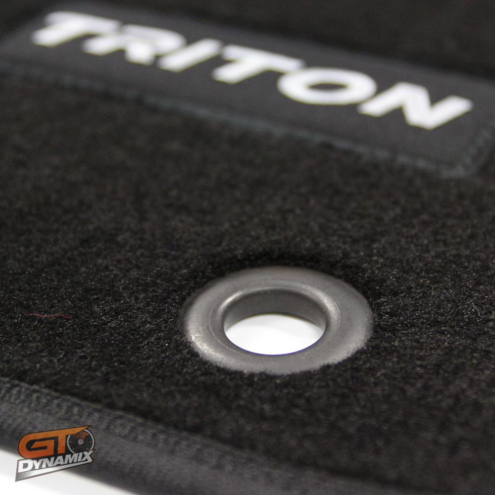 Custom Made Floor Mats Front + Rear 2015-24 Triton MQ MR GLX GLS GLR ...