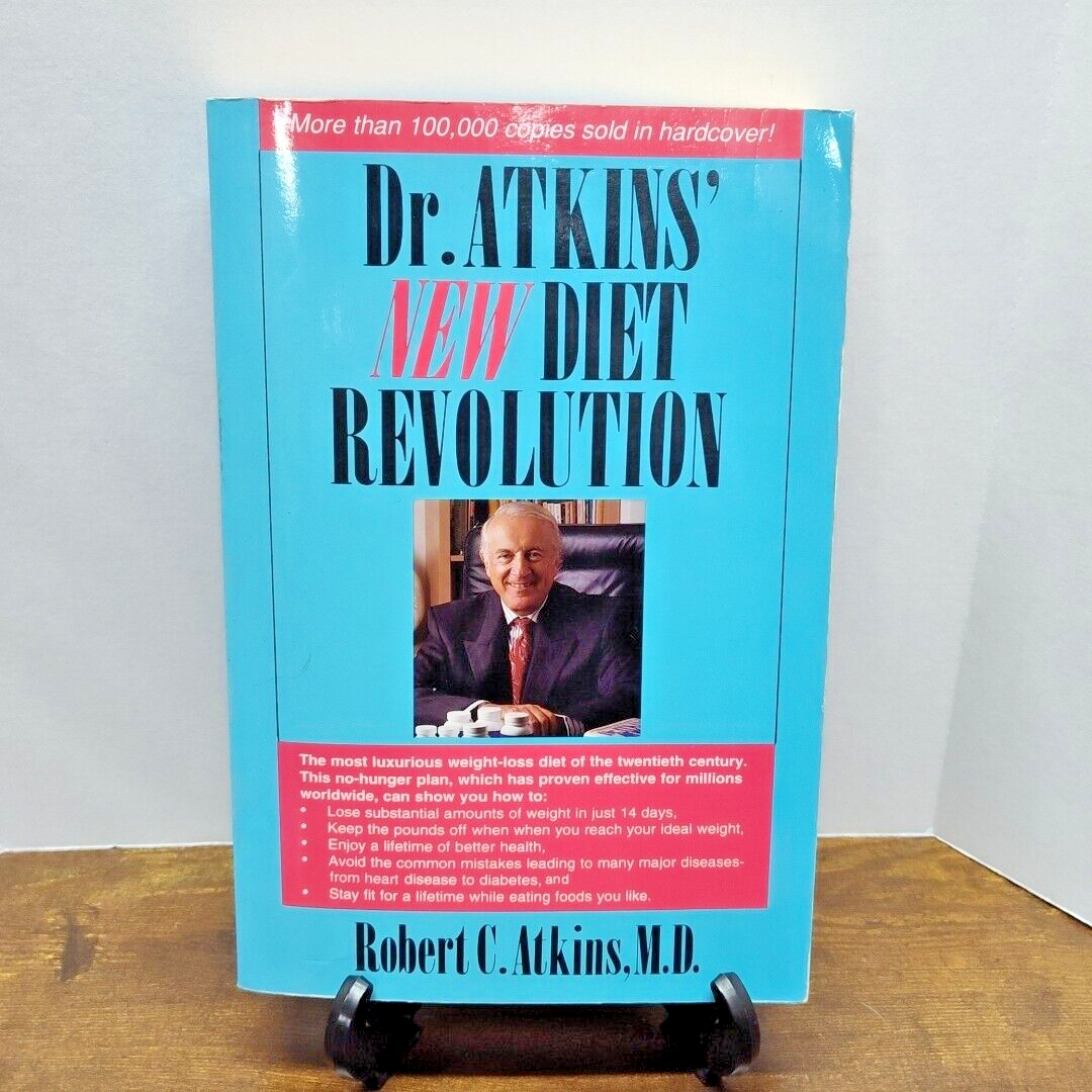 Dr. Atkins' New Diet Revolution - Paperback By Robert C. Atkins - VERY ...