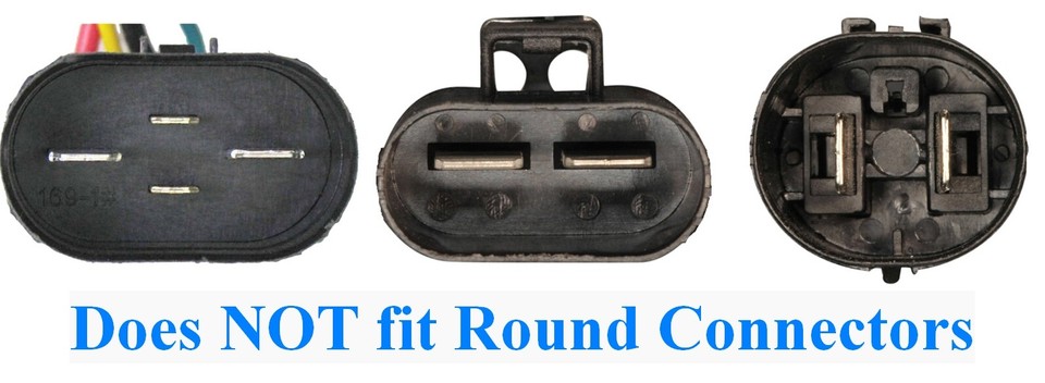 fits Ford Dodge Chevy Cooling Fan Connector Plug Pigtail Wiring ...