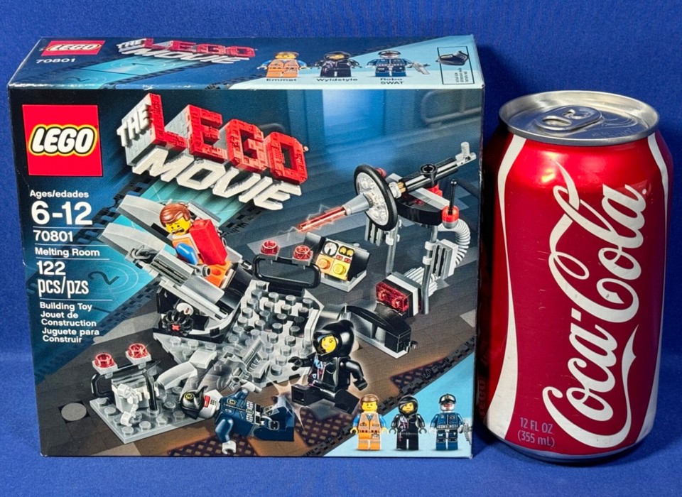 MELTING ROOM Lego 70801 THE LEGO MOVIE - 3 MiniFigures Emmett WYLDSTYLE ...