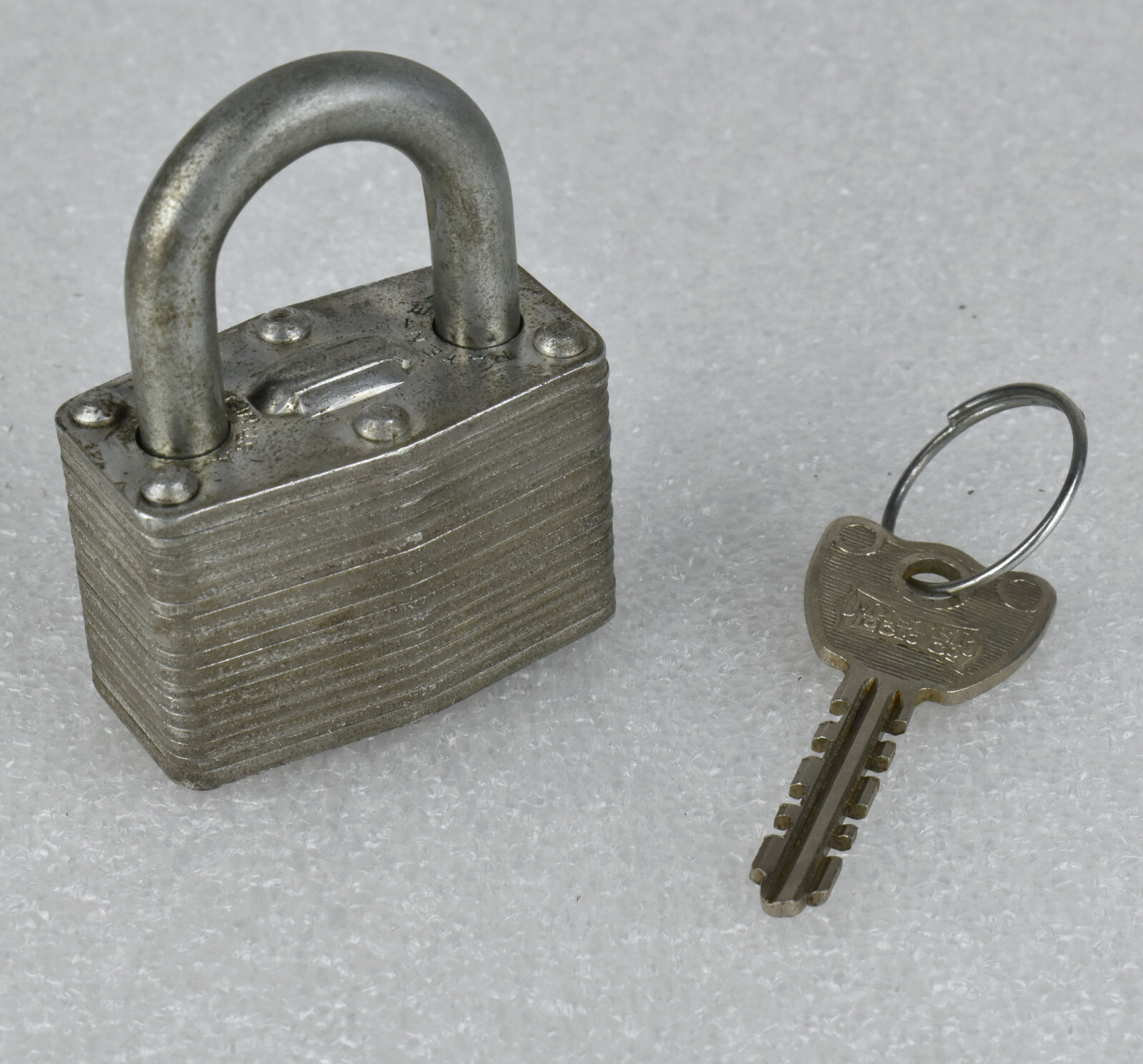 Vintage Master Lock Co Steel Padlock with Key No 255 USA | eBay