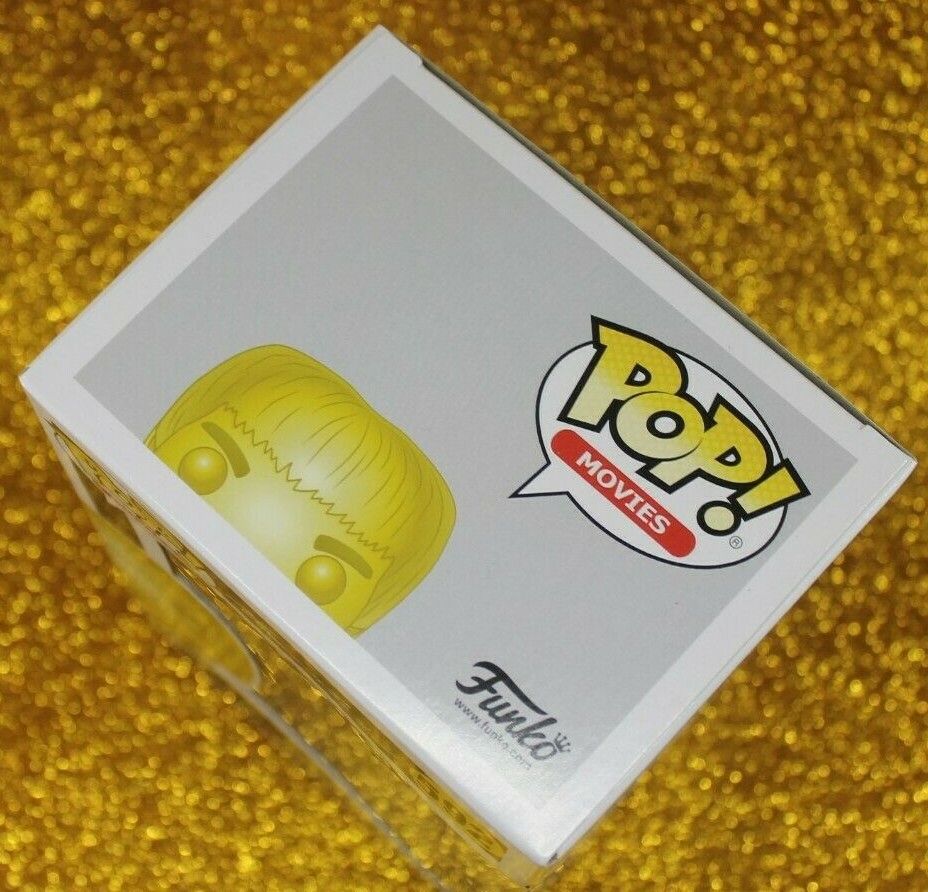 FUNKO POP MOVIES THE BIG BOSS #592 BRUCE LEE GOLD FLYING MAN JUMP KICK ...