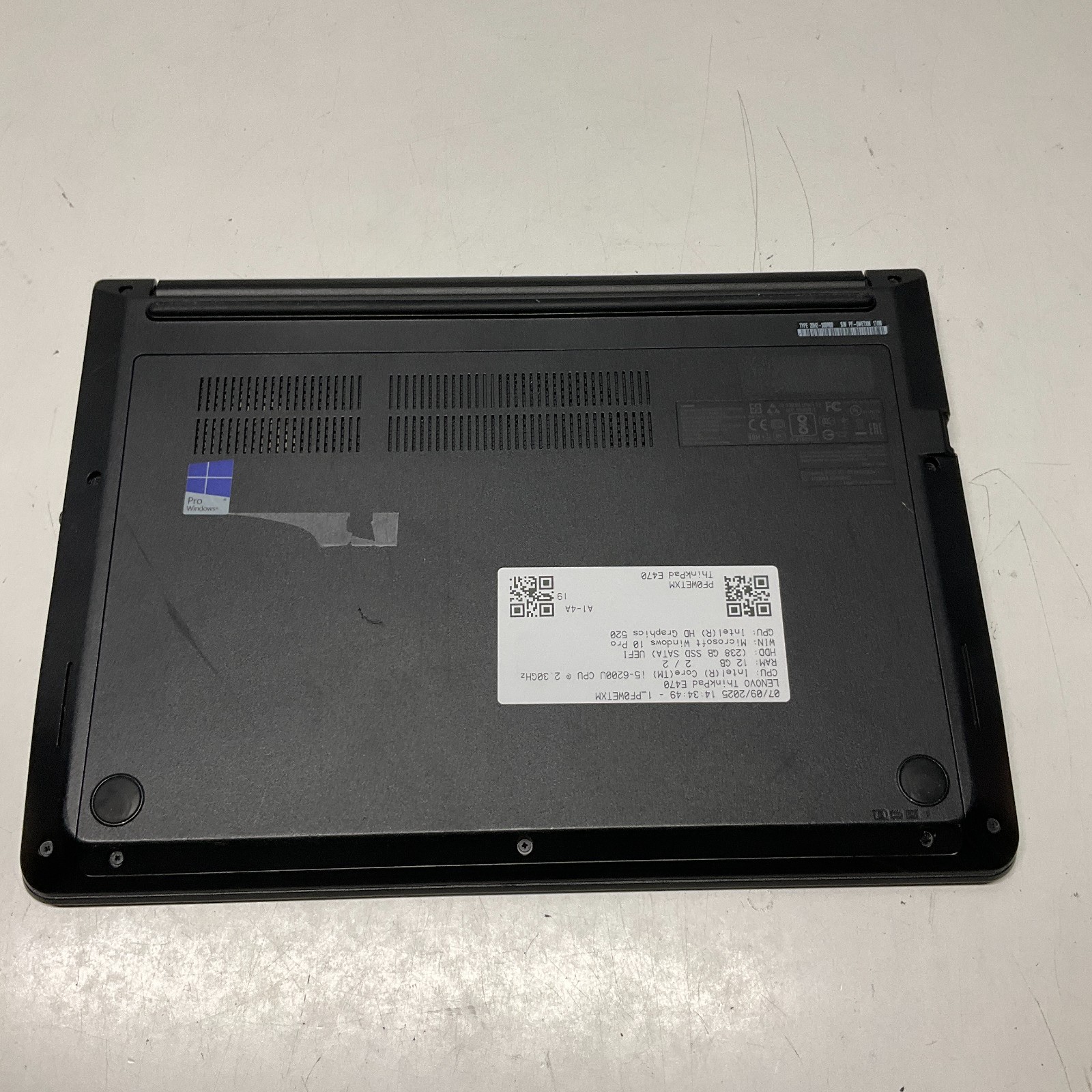 Lenovo ThinkPad E470 Laptop Intel i5-6200U 12GB 256GB SSD Win 10 Pro Laptop READ | eBay