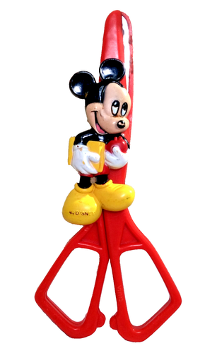 Vintage Disney Mickey Mouse Children's School Safety Scissors EUC | eBay