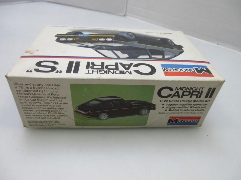 Monogram Cari II S Midnight Vintage Model kit 1/24 scale | eBay