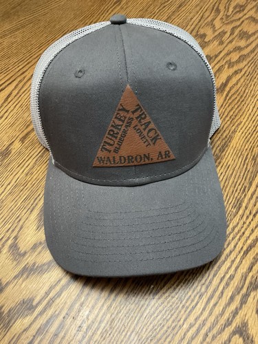 GRAY TURKEY TRACK NEW BLUEGRASS LOVETT WALDRON AR. CAP | eBay