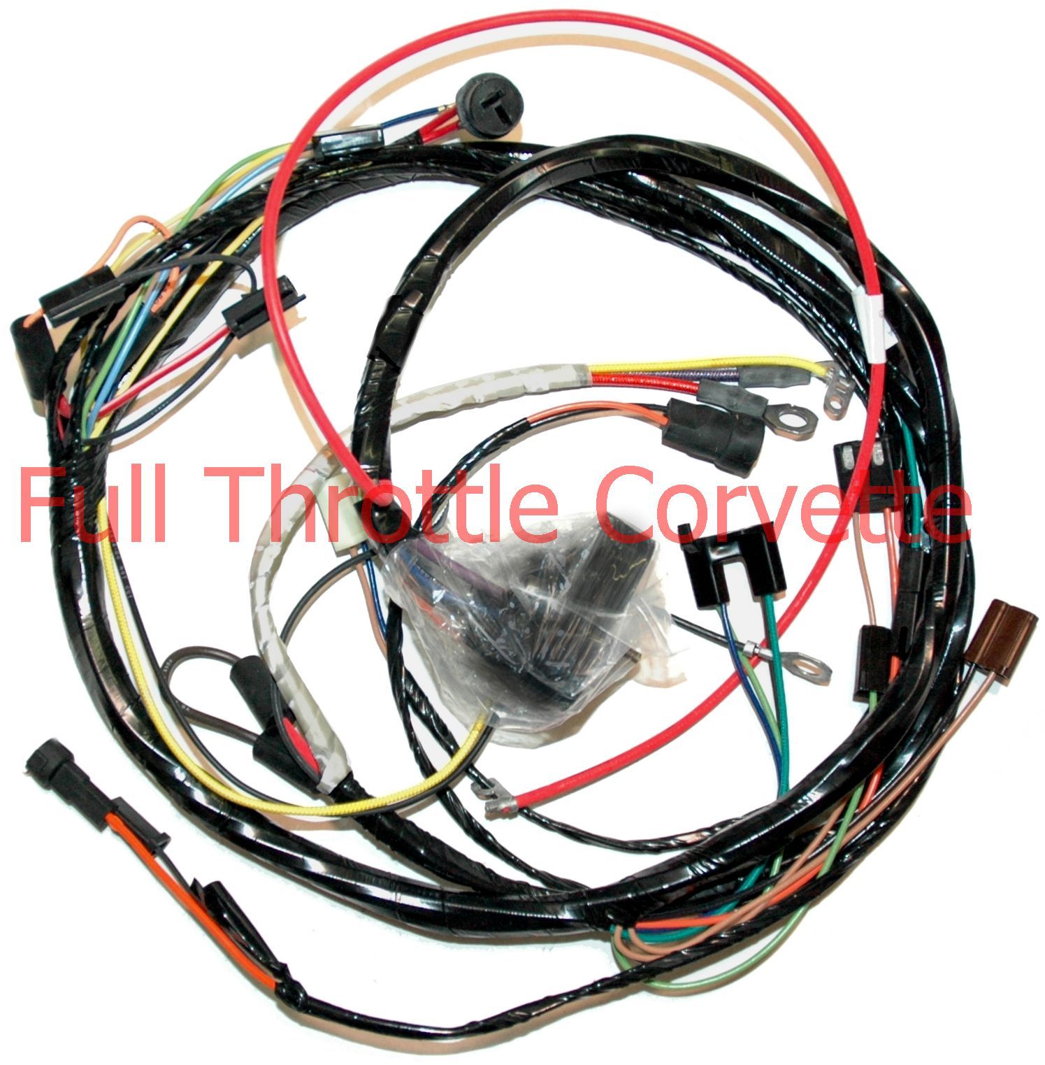 US MADE 1971 Corvette Wiring Harness Engine Automatic Trans Lectric ...