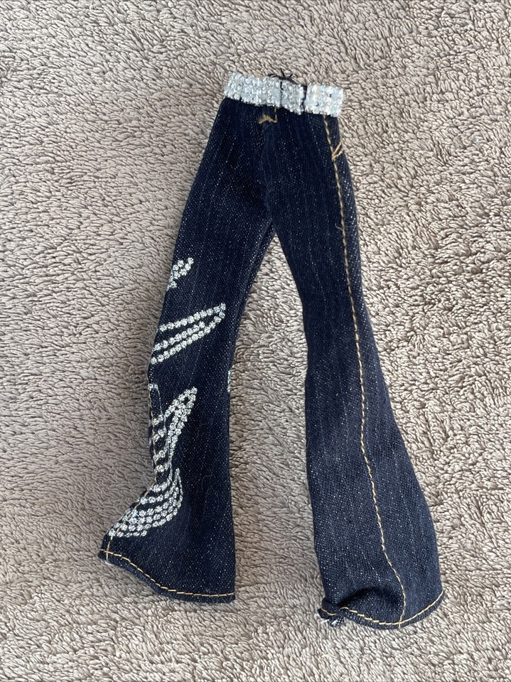 Bratz Doll Clothes Forever Diamondz Yasmin Trousers Jeans With Belt | eBay