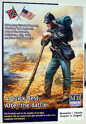 35196 Master Box Civil War Series A quick Rest, after the battle 1:35 ...