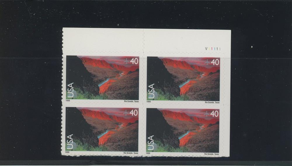 US SCOTT C134 PLATE BLOCK OF 20 RIO GRANDE STAMPS 40 CENTS FACE MNH | eBay