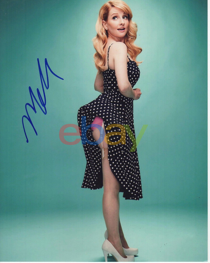 MELISSA RAUCH SIGNED 8X10 PHOTO SEXY HOT BIG BANG THEORY AUTOGRAPH ...