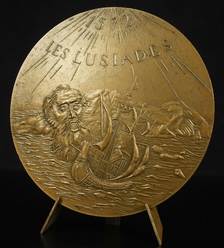 Medal The Lusiads epic poem by Luís de Camões Portugal Portuguese ...