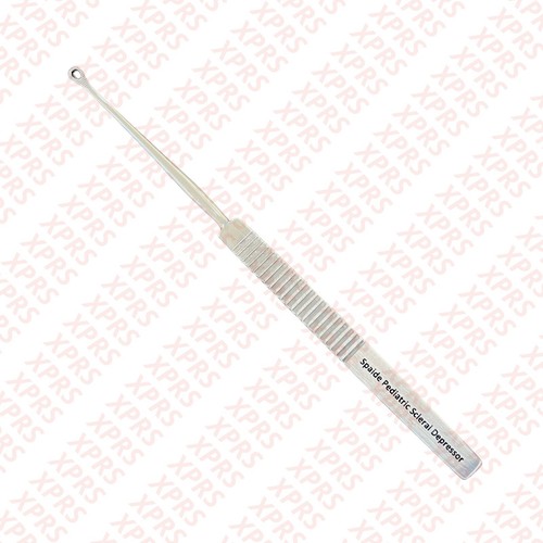 Spaide Pediatric Scleral Depressor, 5", Flat Serrated Handle, Premium ...