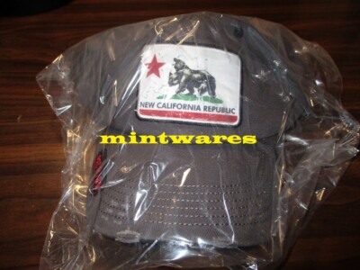 Fallout New California Republic NCR Patch Distressed Hat Cap Sold Out ...