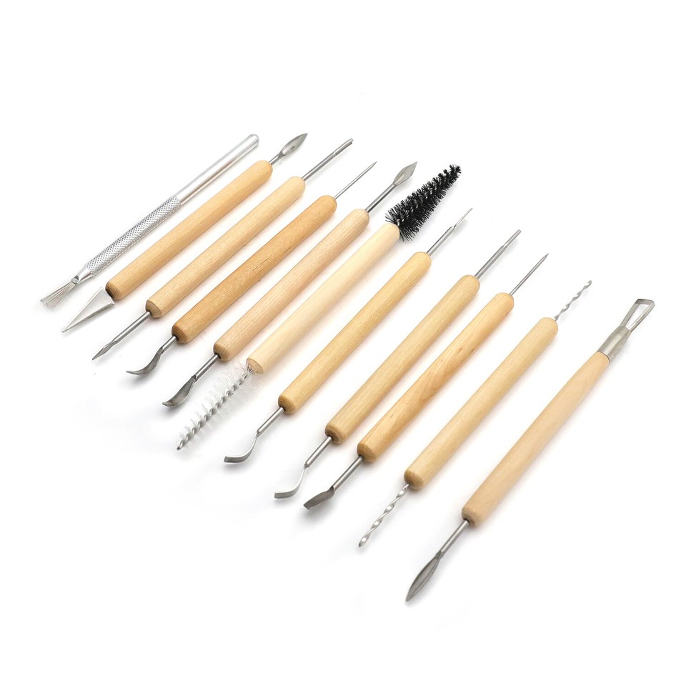 11 Pcs Pottery Tool Set Clay Sculpting Modeling Ceramics Art Kit | eBay