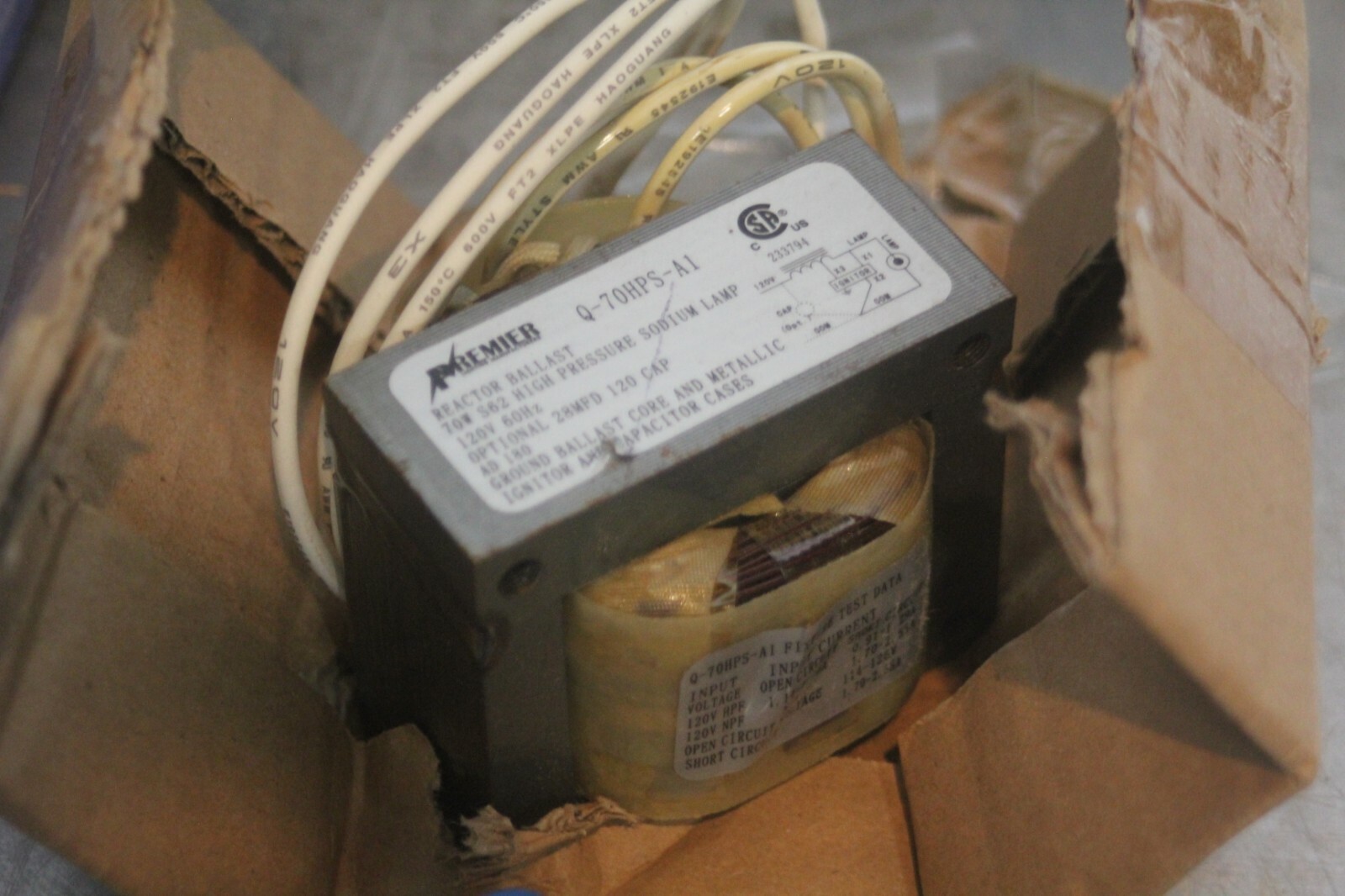 Premier Reactor Ballast BK70HR / HX-NPF | eBay