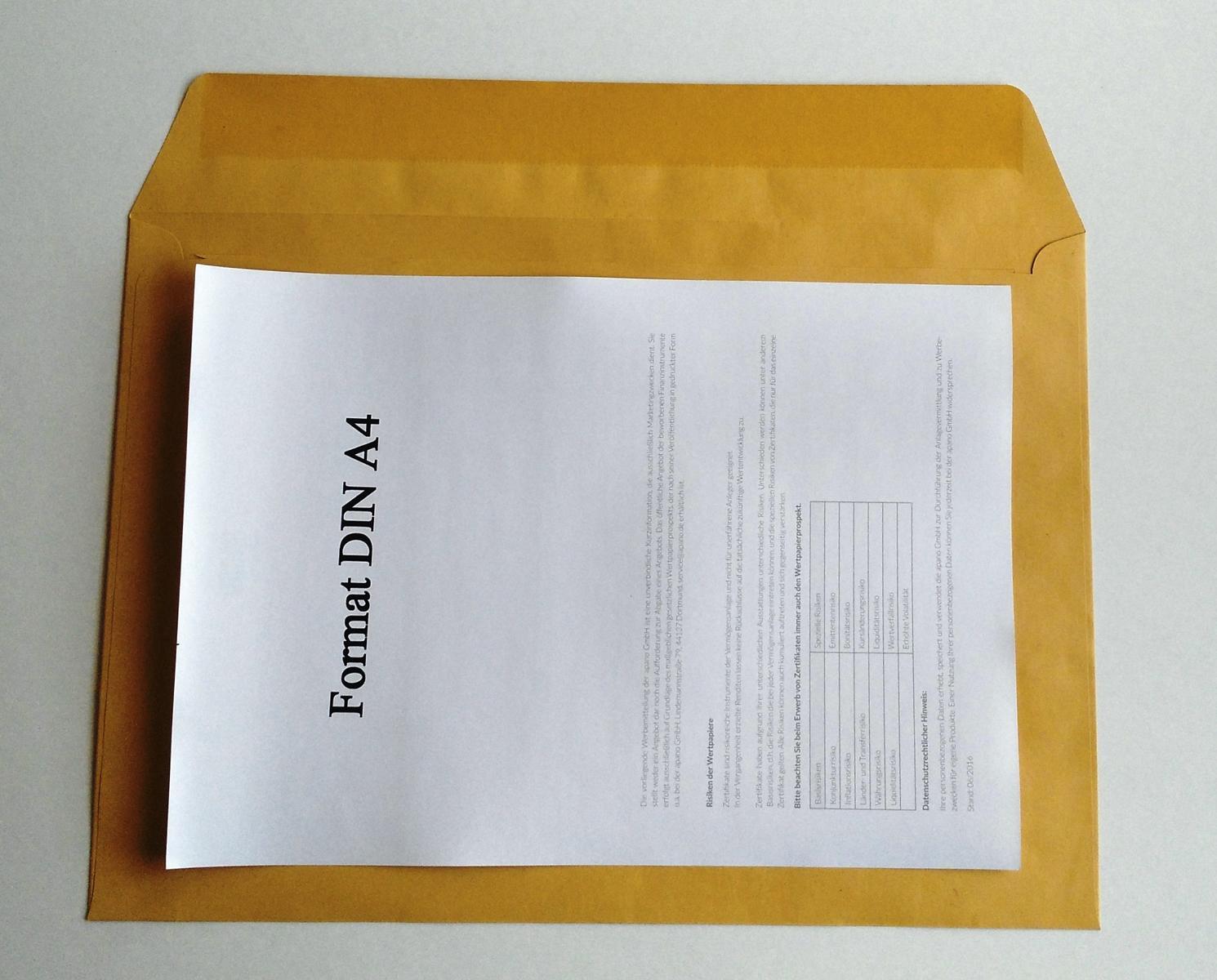 Versandtaschen DIN B4 braun 250x353 Großbrief mm Briefumschlag o ...