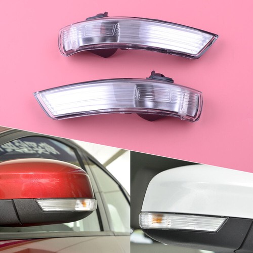 Fit for Ford Focus Pair Wing Mirror Indicator Lens Turn Signal Light ...