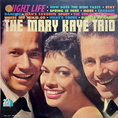 The Mary Kaye Trio – Night Life - VINYL RECORD LP. VG/VG | eBay