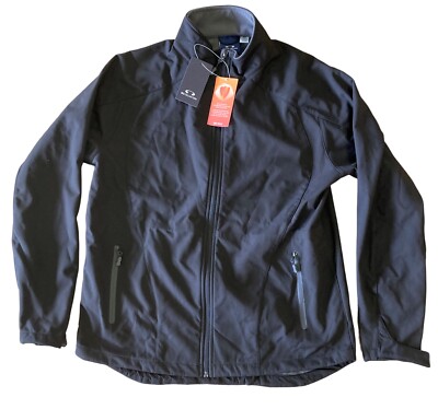 Biz Collection Mens Geneva Jacket J307M Black/Graphite Small New | eBay ...