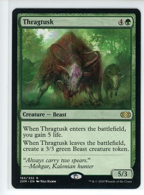 THRAGTUSK Double Masters #183 2XM(LP)(MTG) | eBay
