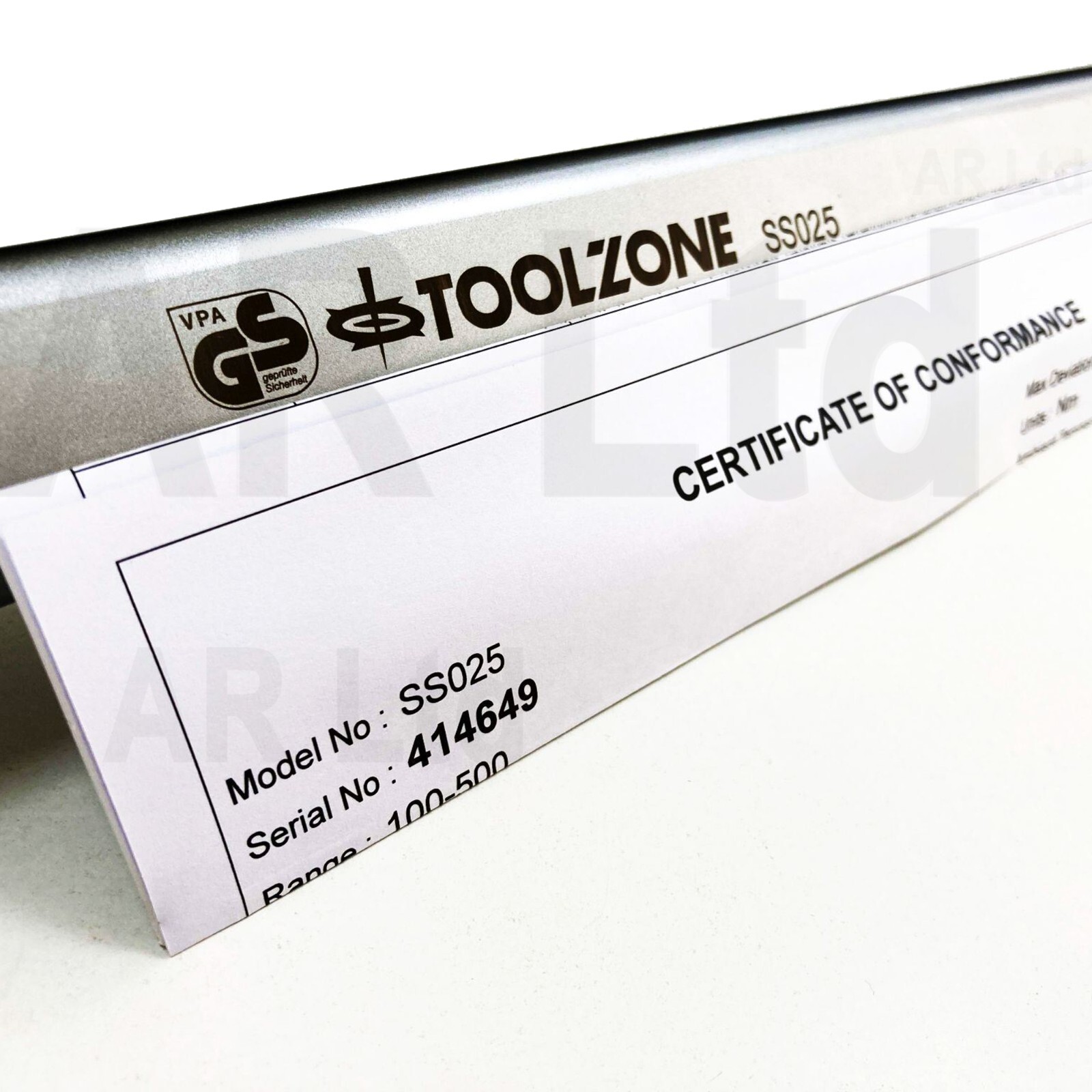 3/4in Dr Torque Wrench 100-500Nm Torque Range Calibrated HGV Torque ...