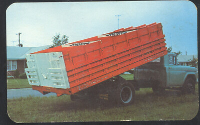 SEDALIA MISSOURI PARKHURST MFG. TRUCK BODIES VINTAGE ADVERTISING ...