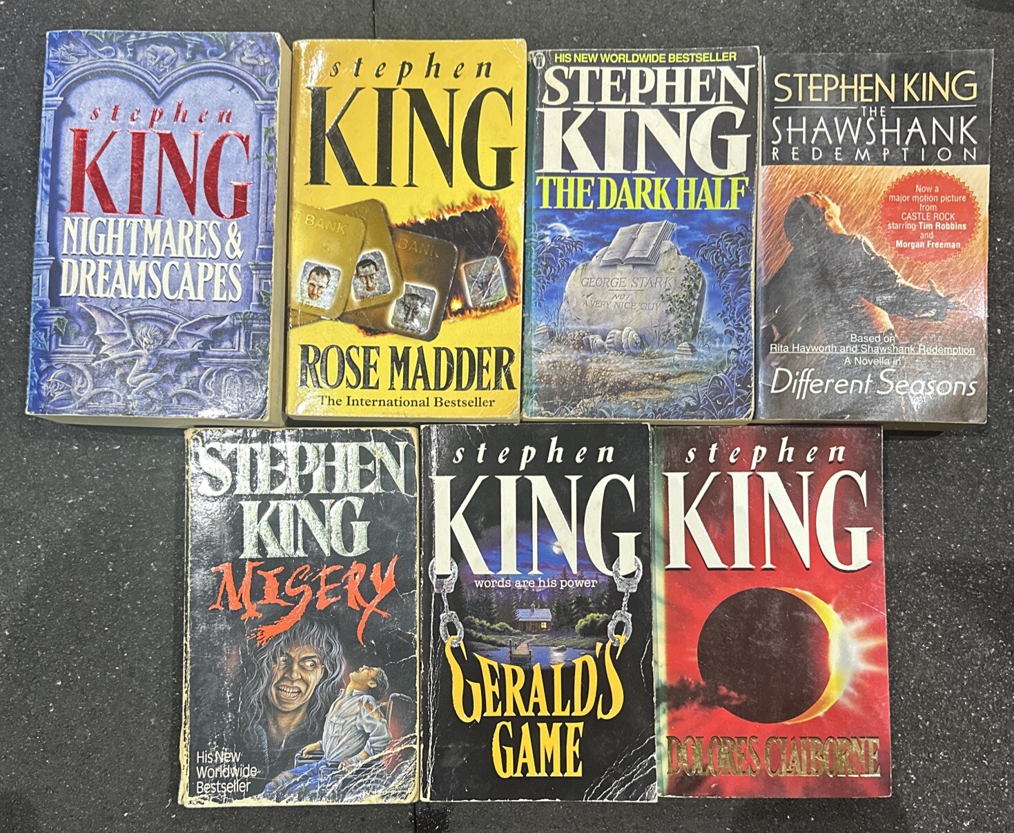 Stephen King - Lot Of 7 Horror/Fantasy (Paperbacks) | eBay Australia