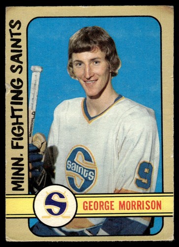 1972-73 O-Pee-Chee George Morrison Minnesota Fighting Saints #314 | eBay