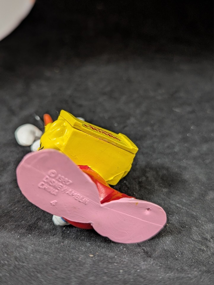 VINTAGE 1987 DISNEY AMBLIN WHO FRAMED ROGER RABBIT PVC 3" FIGURINE ...