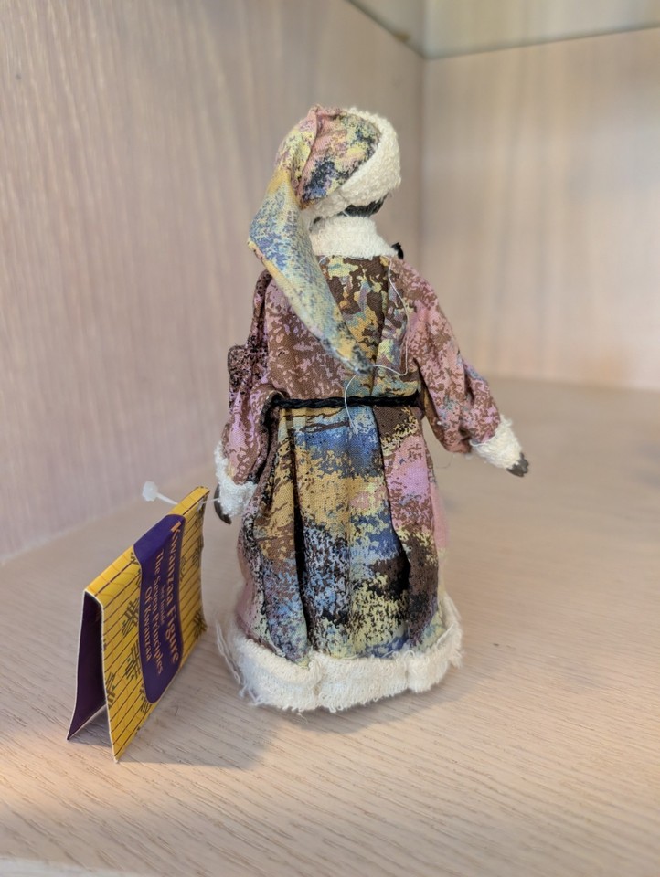 African American Wise Man Kwanzaa Figure - Black Santa Tree Topper | eBay