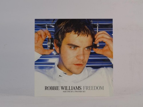 ROBBIE WILLIAMS FREEDOM (H14) 4 Track CD Single plus Picture Sleeve ...