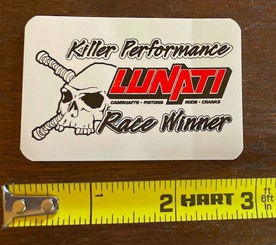 Lunati Killer Performance STICKER / DECAL - Hot Rod Custom Car Truck ...
