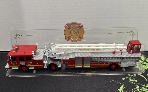 Code 3 Philadelphia LTI TDA Ladder 13 (12671) Excellent Condition No ...