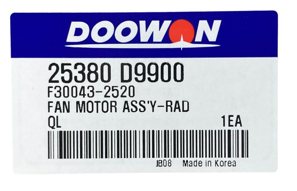 OEM Radiator & Condenser Fan for 2017-2022 Kia Sportage AWD # 25380 ...