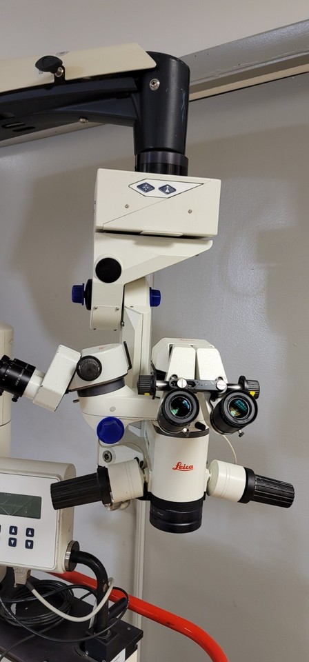 LEICA OPERATING MICROSCOPE M841 EBS FLOORSTAND OPHTHALMOLOGY VITREO ...