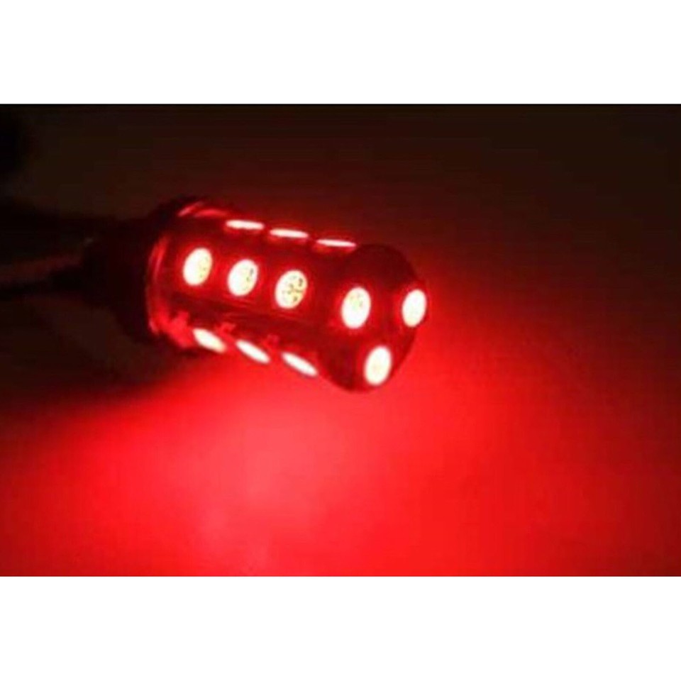 #1156 18SMD Red LED Park Parking Tail Light Turn Signal Reverse Lamp ...