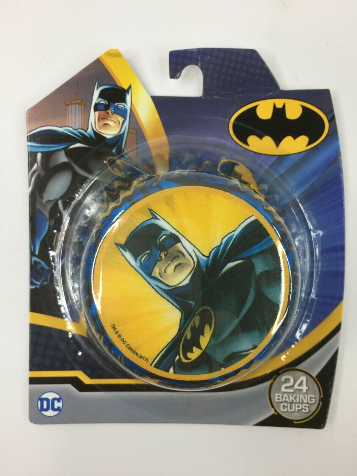 DC COMICS Batman Cupcake Muffin Baking Cups 24 Total Cups Birthday ...