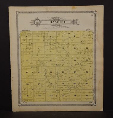 AR, IA, KS, LA, MO, NE - Cherokee County Iowa Plat Map