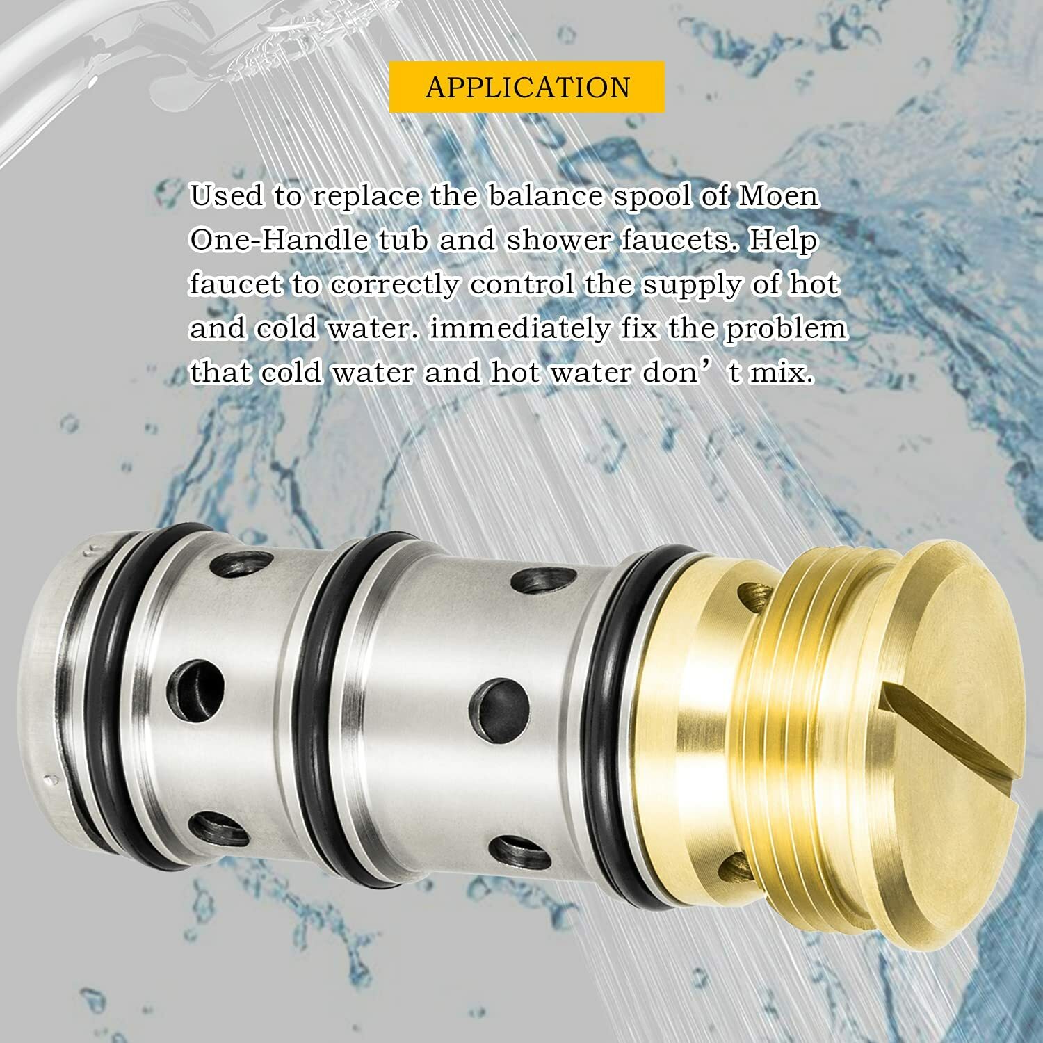 1423 Balancing Spool Replacement for Moen Tub Shower and Shower-Only ...